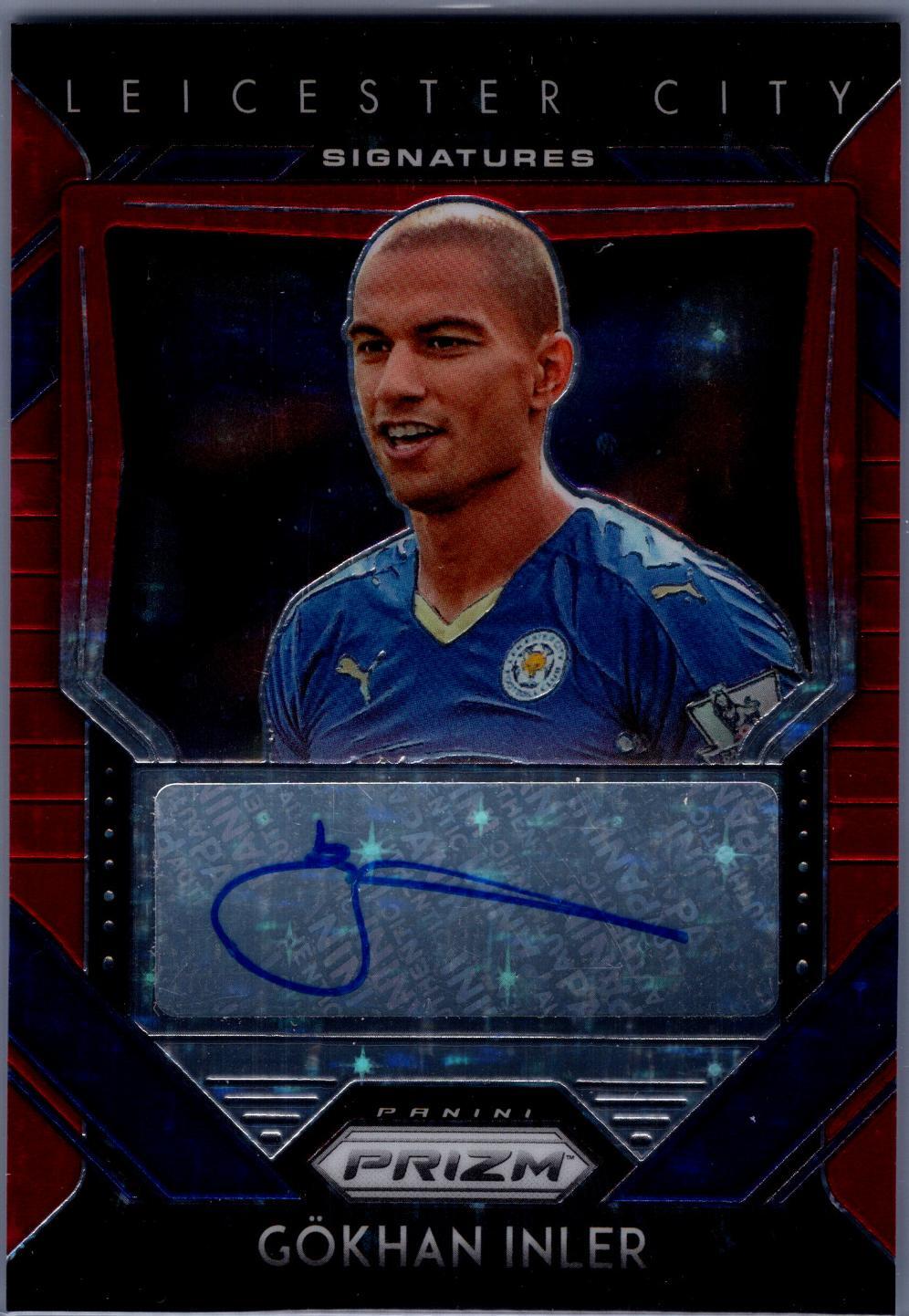 2020-21 Panini Prizm Premier League - Signatures Gokhan Inler #S-GI Red ...