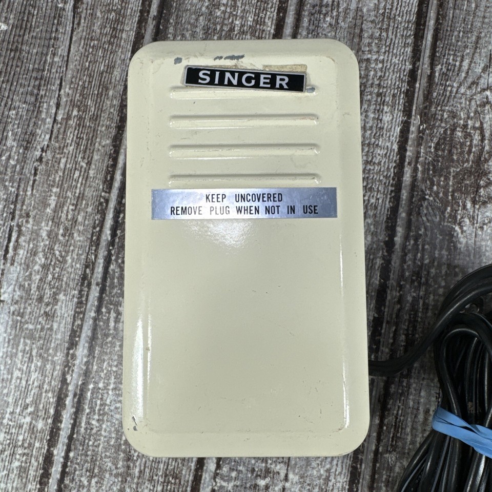 Genuine Singer Sewing Machine Replacement Foot Pedal Model YC-50T | eBay