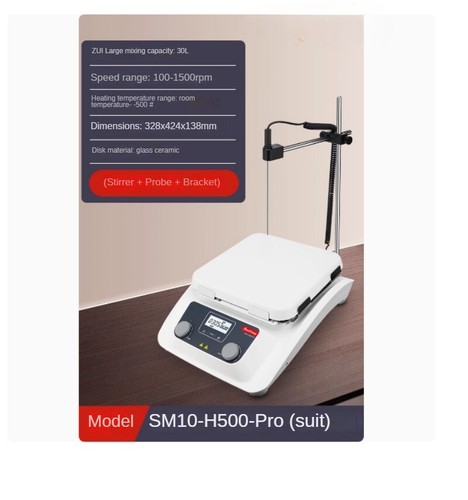 LCD Digital Magnetic Hot Plate Agitator Glass Ceramic Hot Plate ...