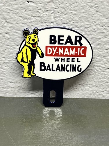 Bear Dynamic Wheel Balancing Metal Plate Topper Tires Shop Service Gas ...