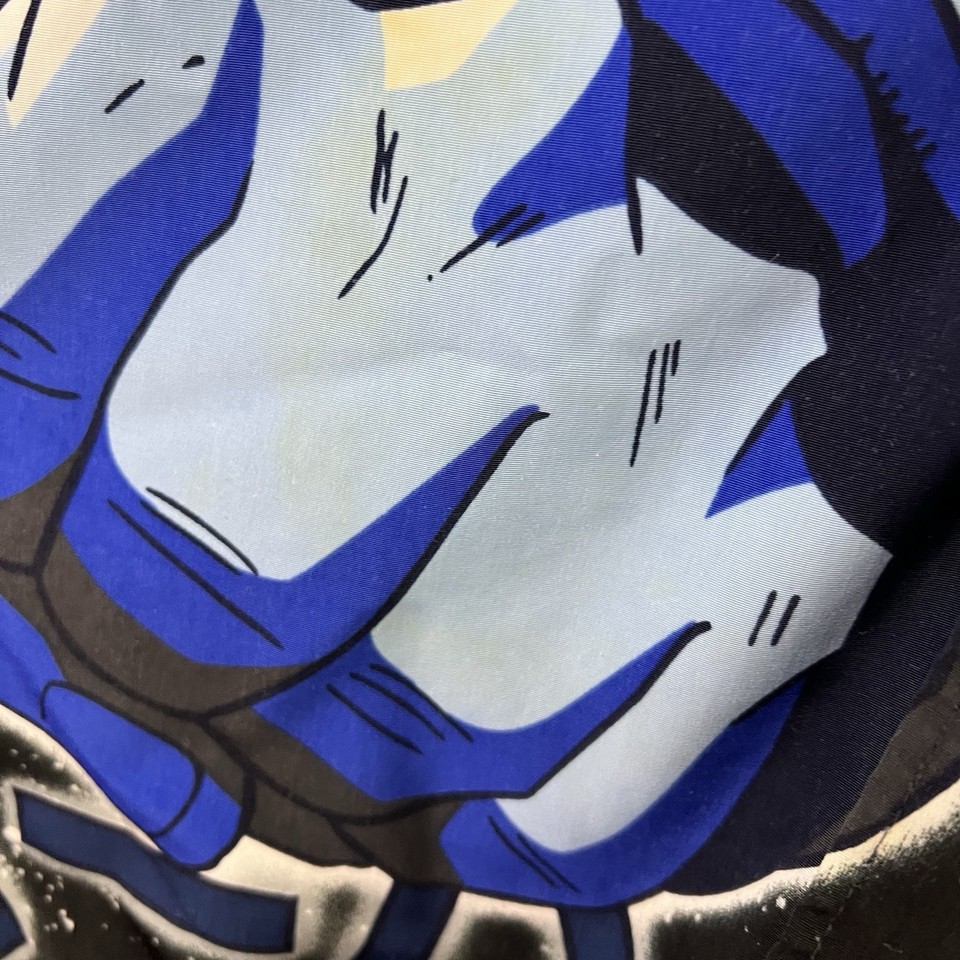 Vintage Y2K 2001 Dragon Ball Z DBZ Button Up Shirt Super Saiyan Anime ...