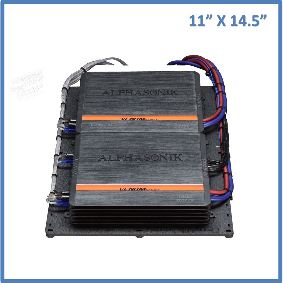 Amp Rack / Amp Holder Amp base + Dual Fuse Holder & Distributors Base ...