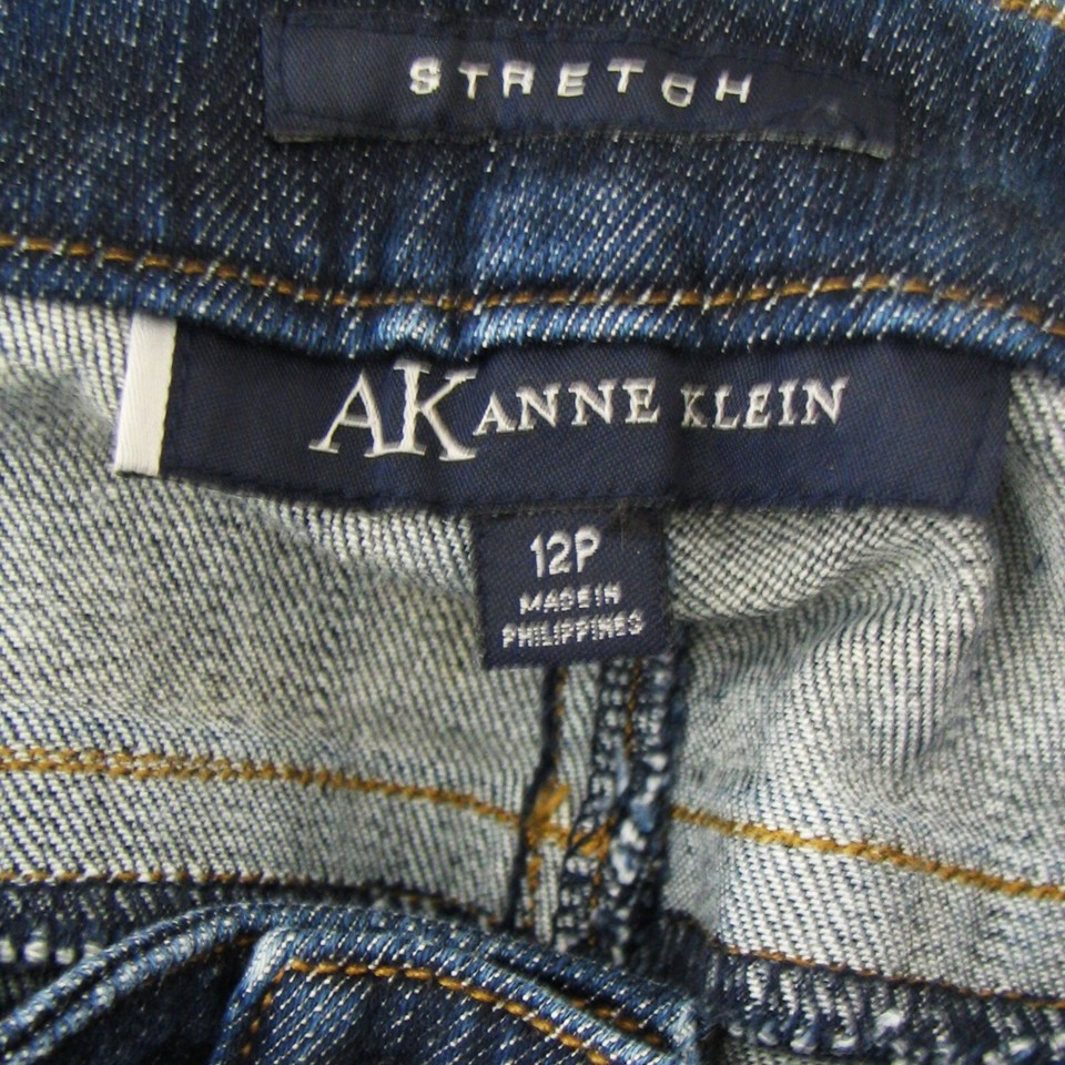 AK Anne Klein Jeans Size Petites: 12P, Classic 5 Pocket Blue Denim ...