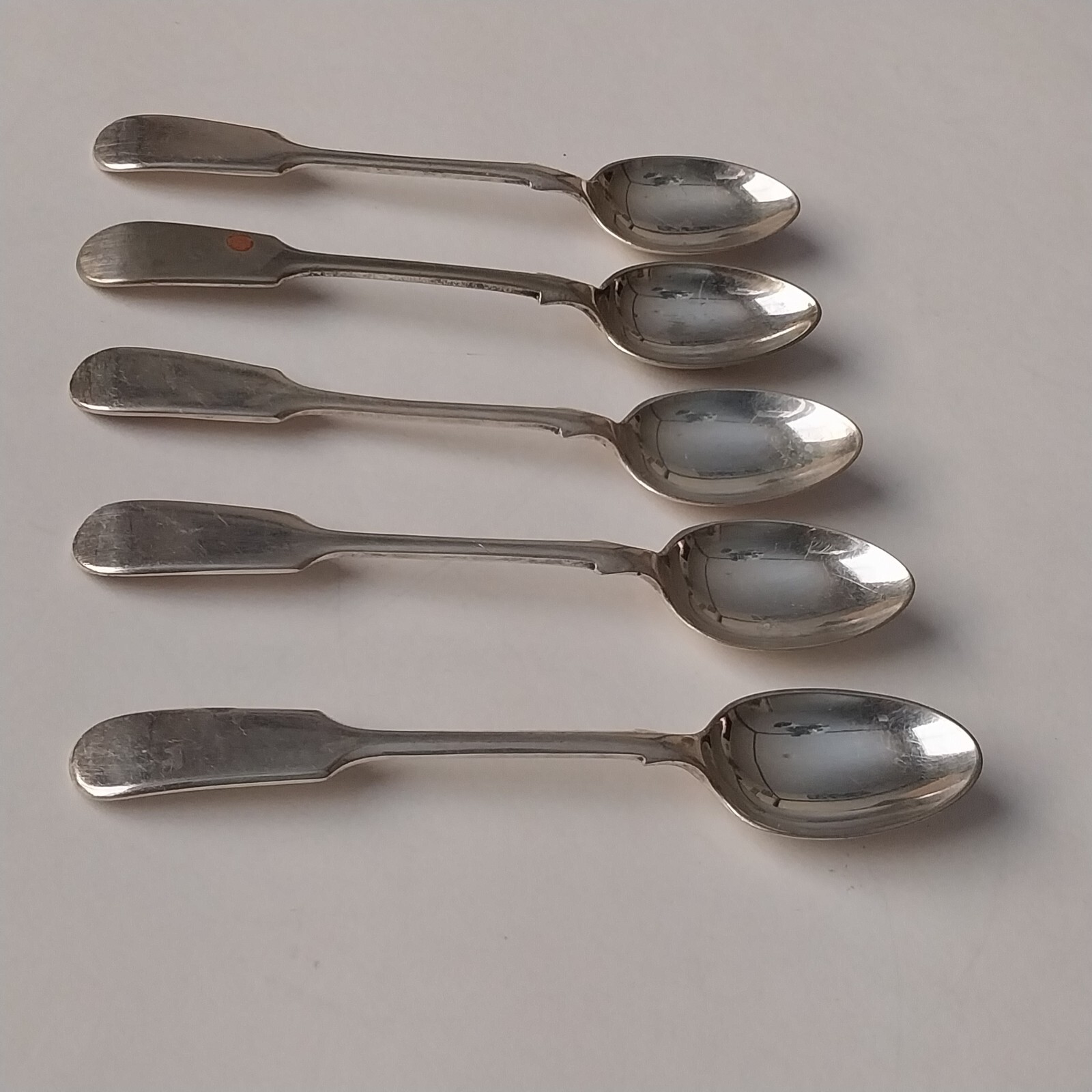 Assorted Brand 19th Century Silver Plate sugar Spoon SET of 5 | eBay