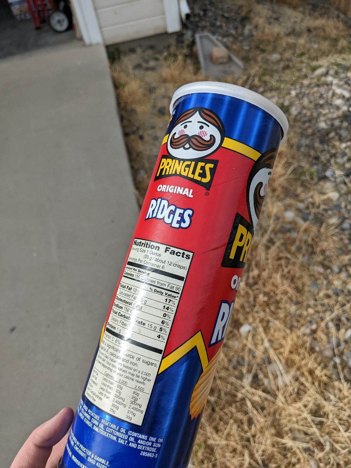 Pringles Can Hand