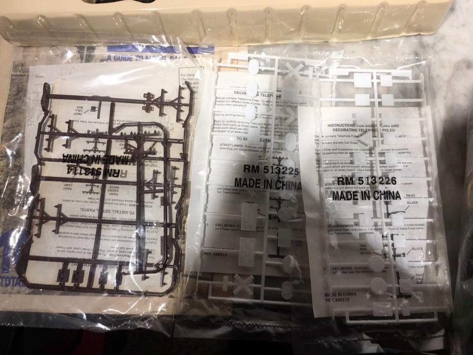 Life Like Rail Master HO Train Set No 21417/JCP671-3192 Power Lot ...