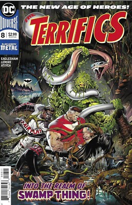 Terrifics Comic 8 Cover A 2018 Jeff Lemire Dale Eaglesham Michael ...