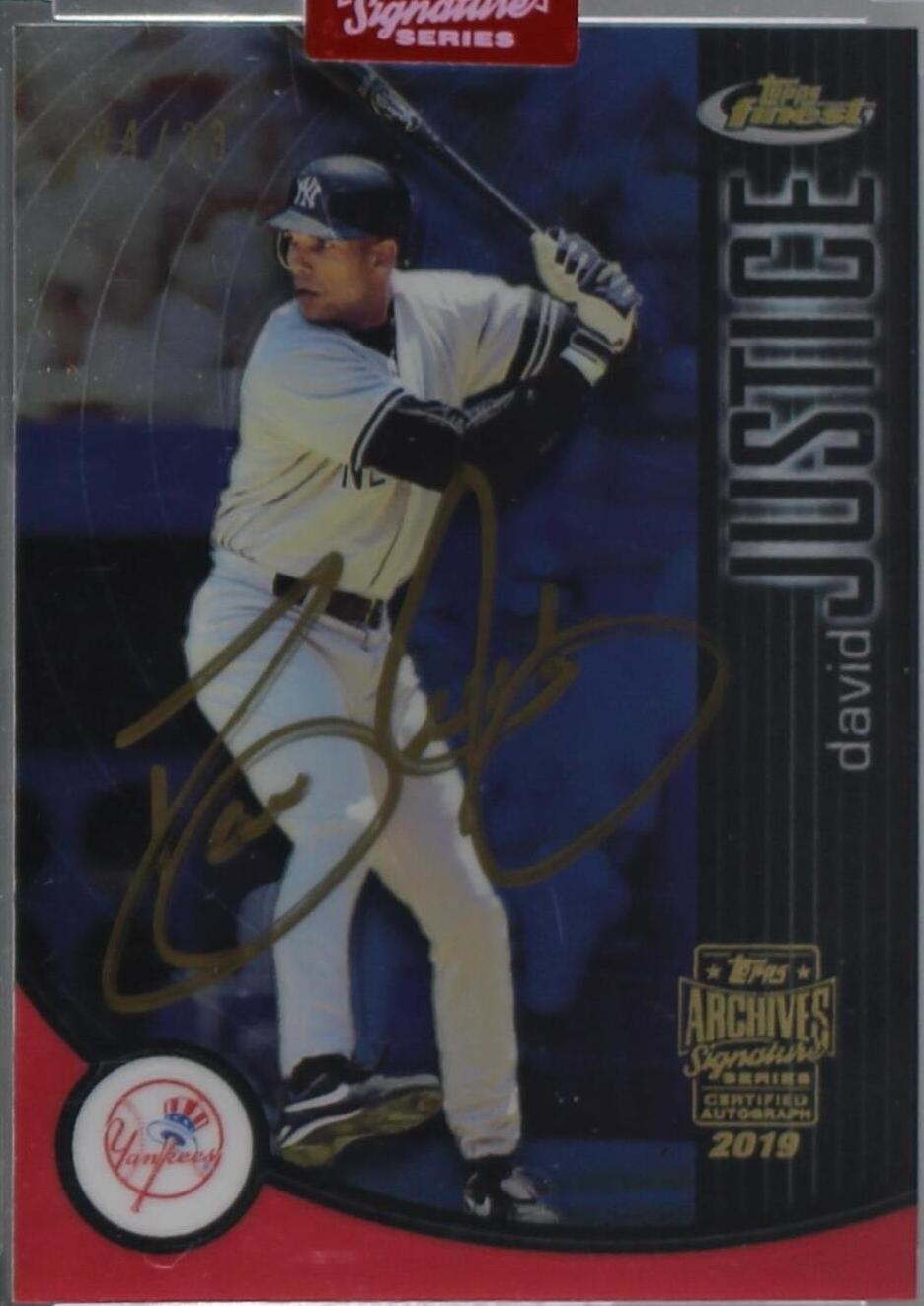 2019 Topps Archives Signature Series Retired Player Edition Buybacks ...