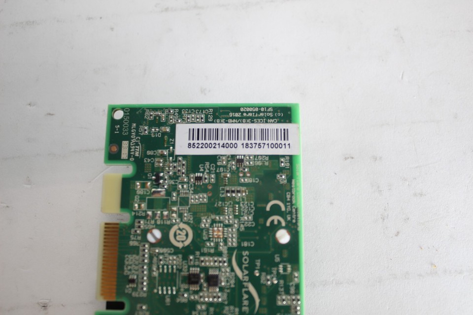 Solarflare SR203 High Profile Dual 10Gb SFP+ Network Card PCIe x8 ...