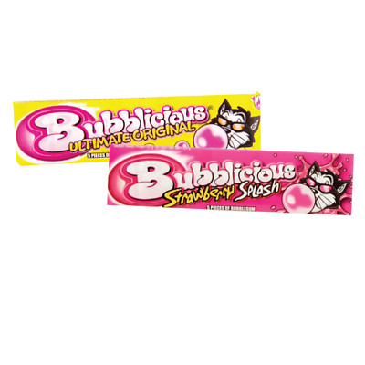 Bubblicious Variety Flavor Bubble Gum | 5 Pieces Per Pack | Mix & Match ...