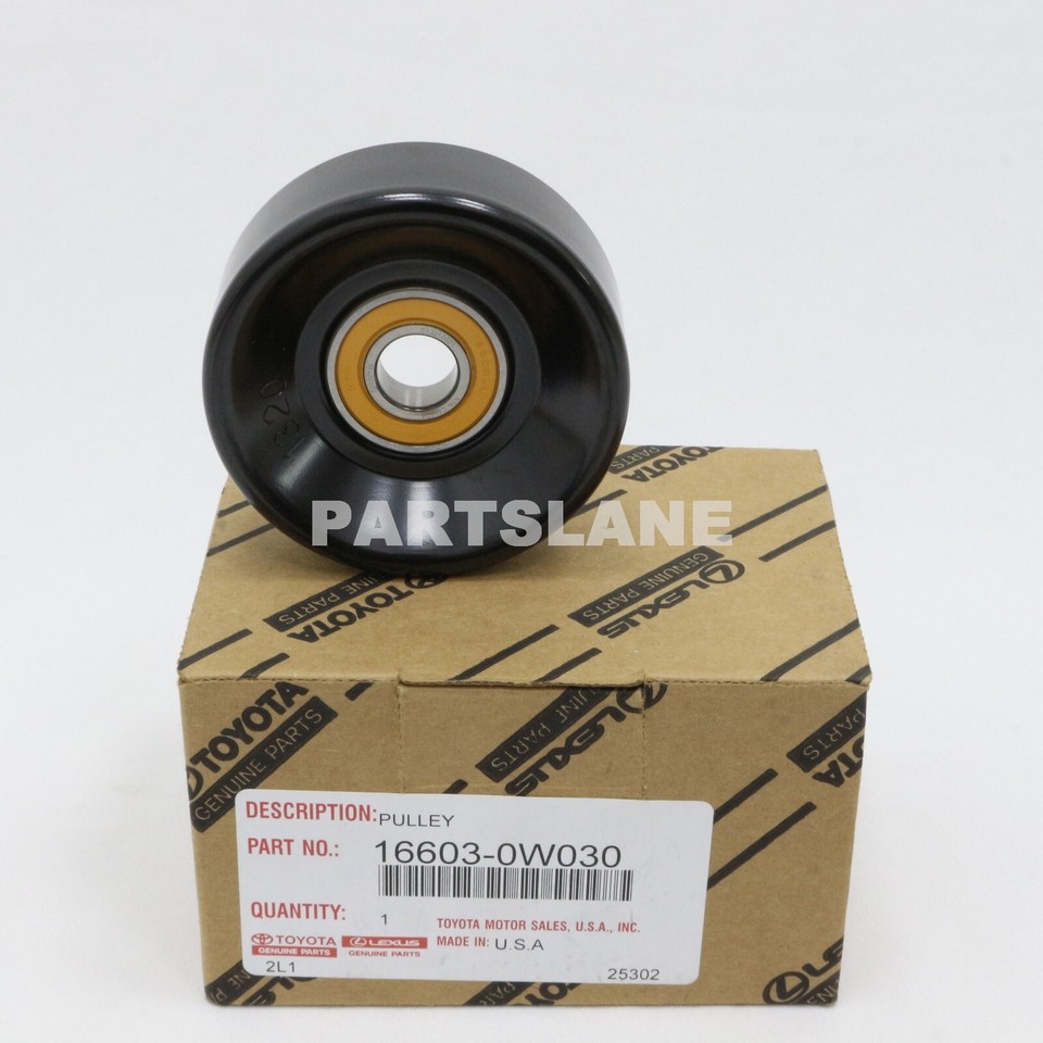16603-0W030 Toyota OEM Genuine PULLEY SUB-ASSY, IDLER, NO.1 | eBay