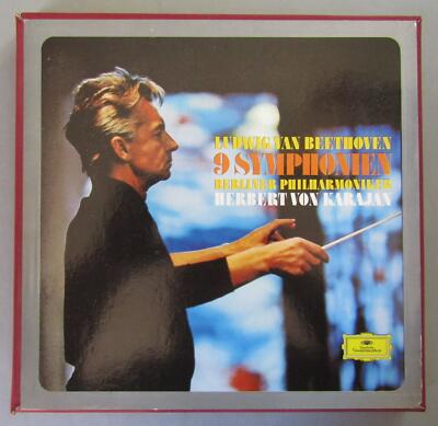 G667 Beethoven 9 Symphonies Karajan BPO 8LP DGG 2721 055 Stereo | eBay