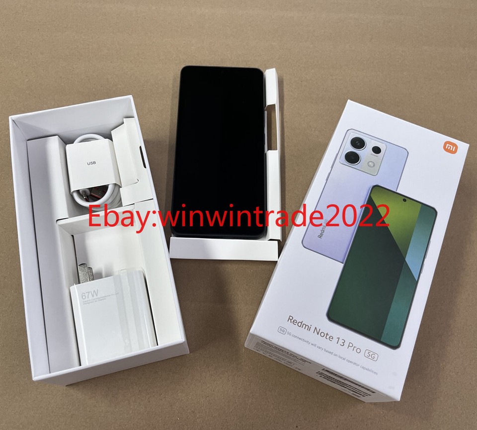 Xiaomi Redmi Note 13 Pro 5G Snapdragon 7s Gen 2 128/256/512GB 200MP TripleCamera | eBay