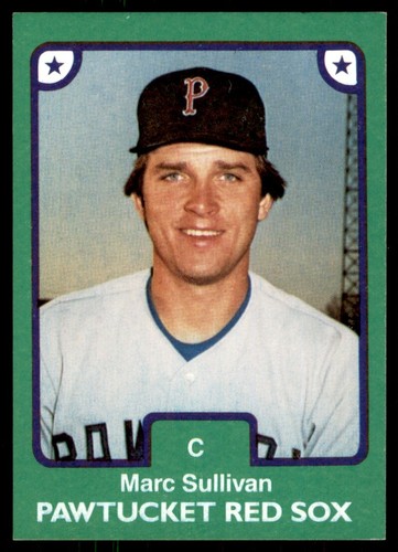 1984 TCMA Pawtucket Red Sox Marc Sullivan #20 | eBay