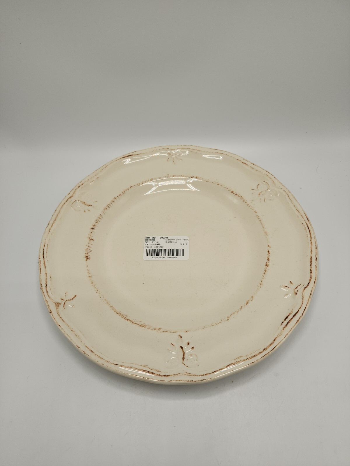 Churchill "Country Craft Sandstone" 11 1/4 Inch Dinner Plate | eBay