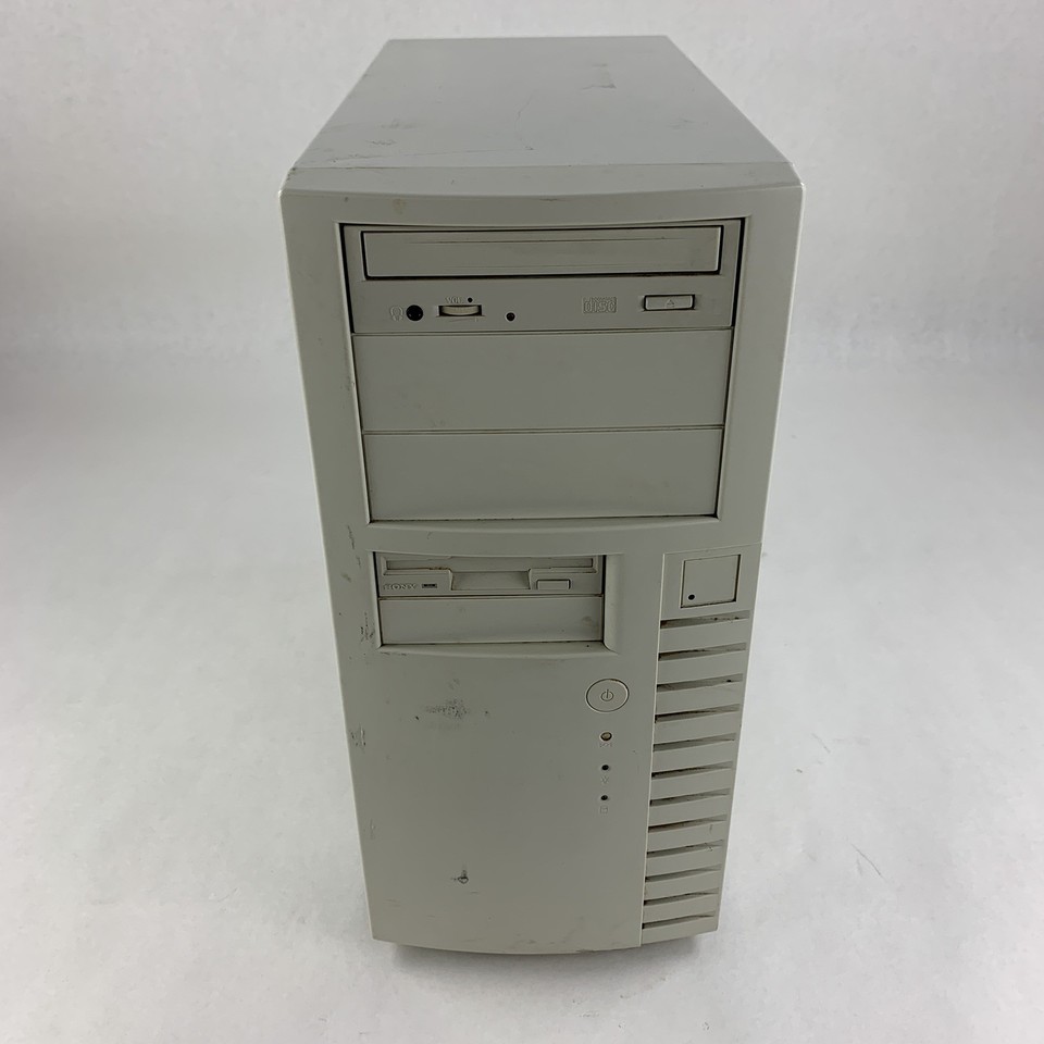 Unbranded Vintage Retro PC Desktop Computer Barebones Chassis No Power ...