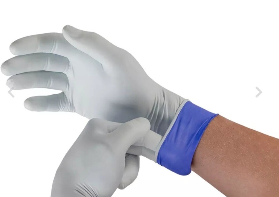 *100-Gloves* Ansell MicroFlex LIFESTAR EC PF Dual Layer Extended Cuff ...