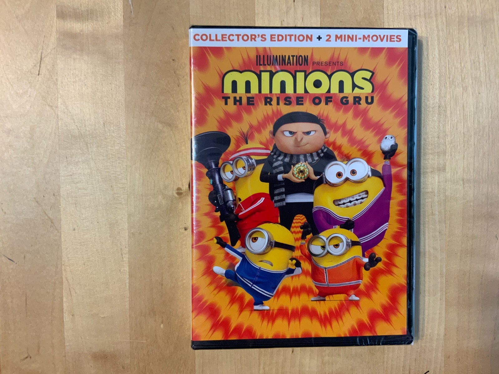 MINIONS THE RISE OF GRU DVD Collector's Edition New Steve Carell ...