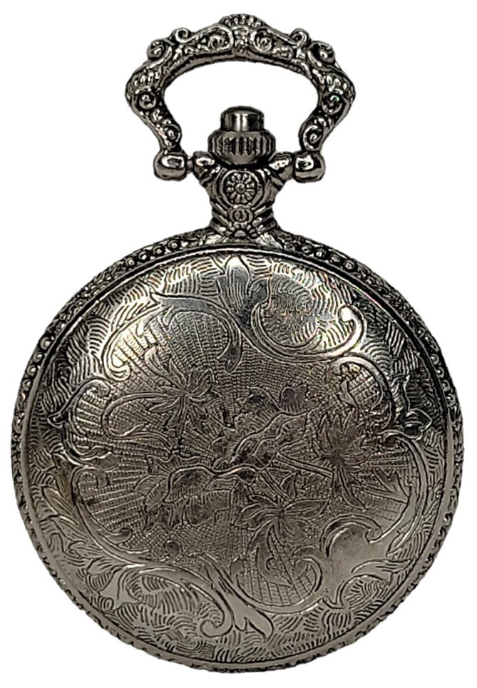 J.S. James Becket London 1640 Pocket Watch with Vest-Belt Snake Chain ...