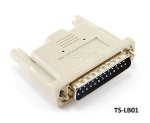 DB25 Parallel Plug Loopback Tester Adapter - CablesOnline TS-LB01 | eBay