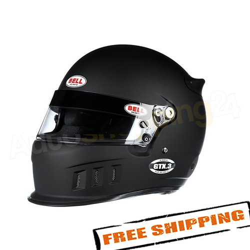 BELL 1314A12 GTX3 Matte Black 58 Full-Face Racing Helmet | eBay