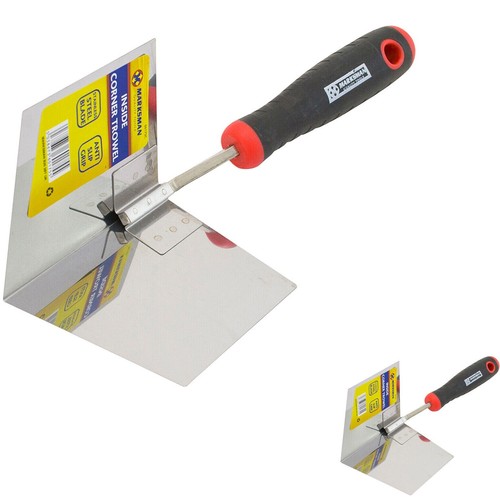 INSIDE CORNER TROWEL STAINLESS STEEL POINTED INTERNAL PLASTERING TOOL ...
