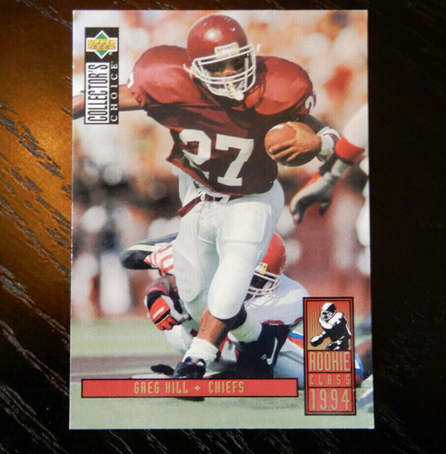 1994 Upper Deck Collector's Choice Greg Hill #15 Rookie | eBay