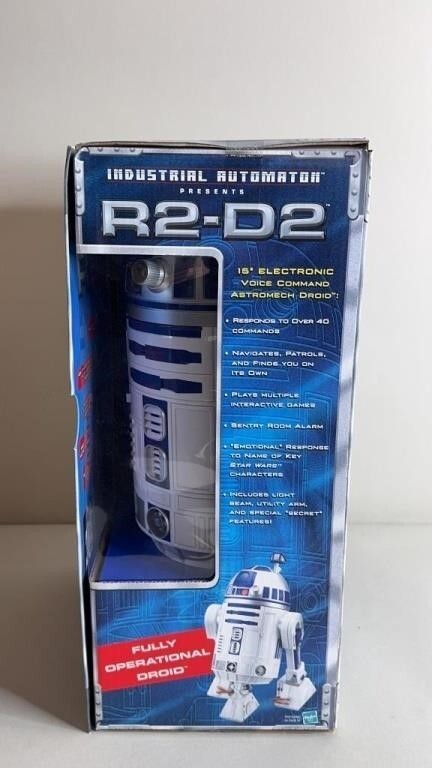 Star Wars R2-D2 Fully Operational Droid Industrial Automaton Hasbro ...