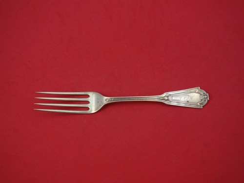 Keystone By Whiting Sterling Silver Dinner Fork 7 3/4" Antique Flatware ...