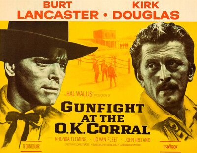 Gunfight At The OK Corral - 1957 - Poster | eBay
