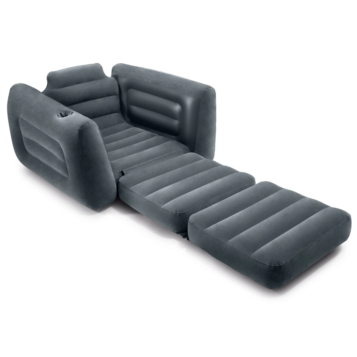 Intex Inflatable Pull Out Sofa Queen Bed Mattress Sleeper | Cabinets ...