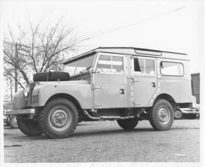 1956-1957 Land Rover Series I 107 Station Wagon Press Photo 0053 | eBay