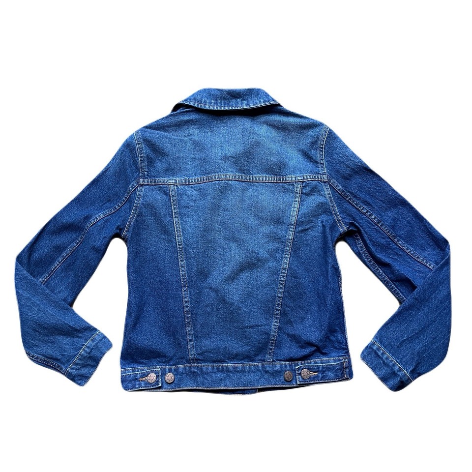 Target Ladies Size 10 Mid Blue Denim Jacket Slim Fit | eBay Australia