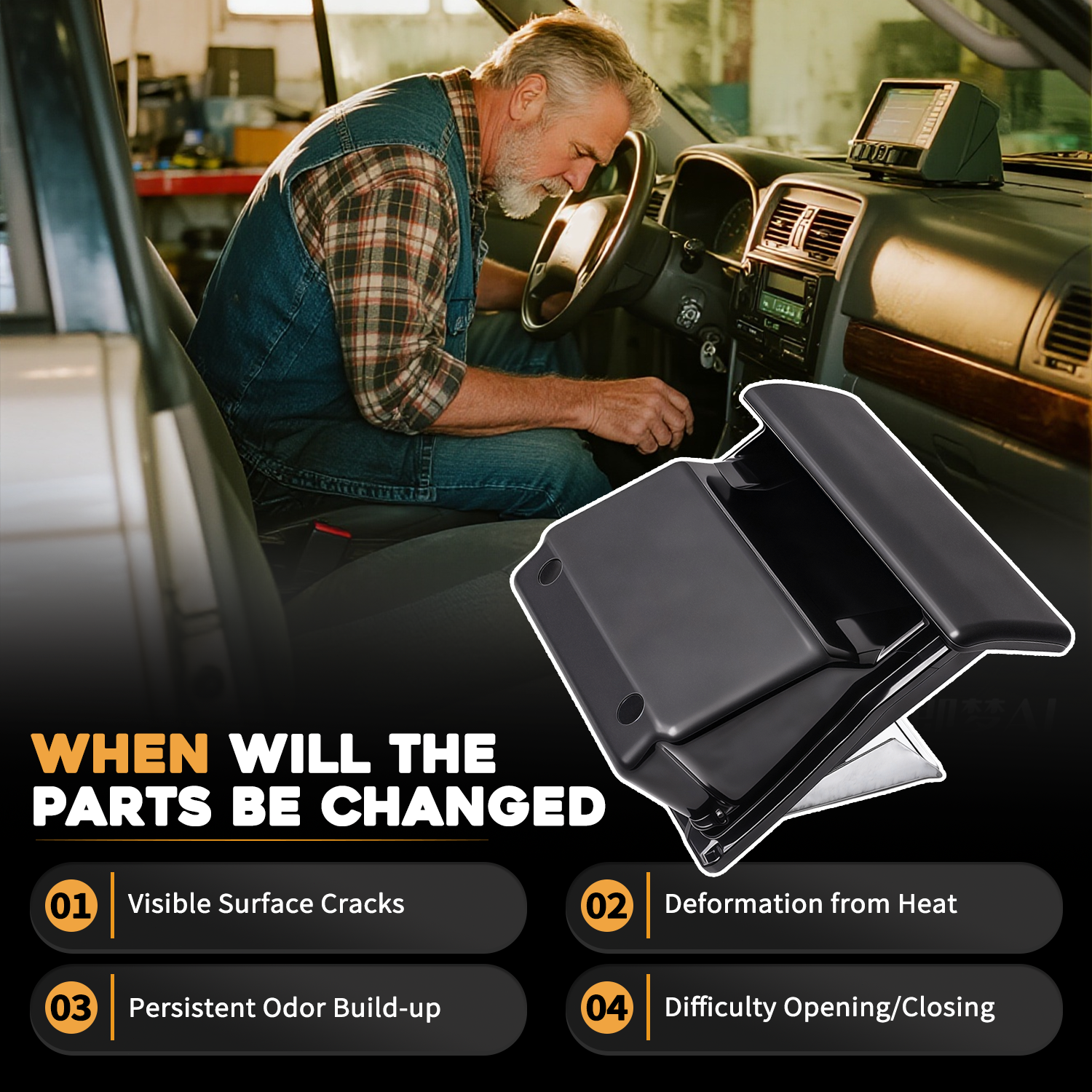 1996 4runner Ashtray Retainer