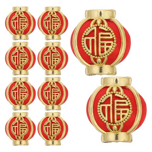 20 Pcs Chinese New Year Lanterns Party Supplies Fu Character ...