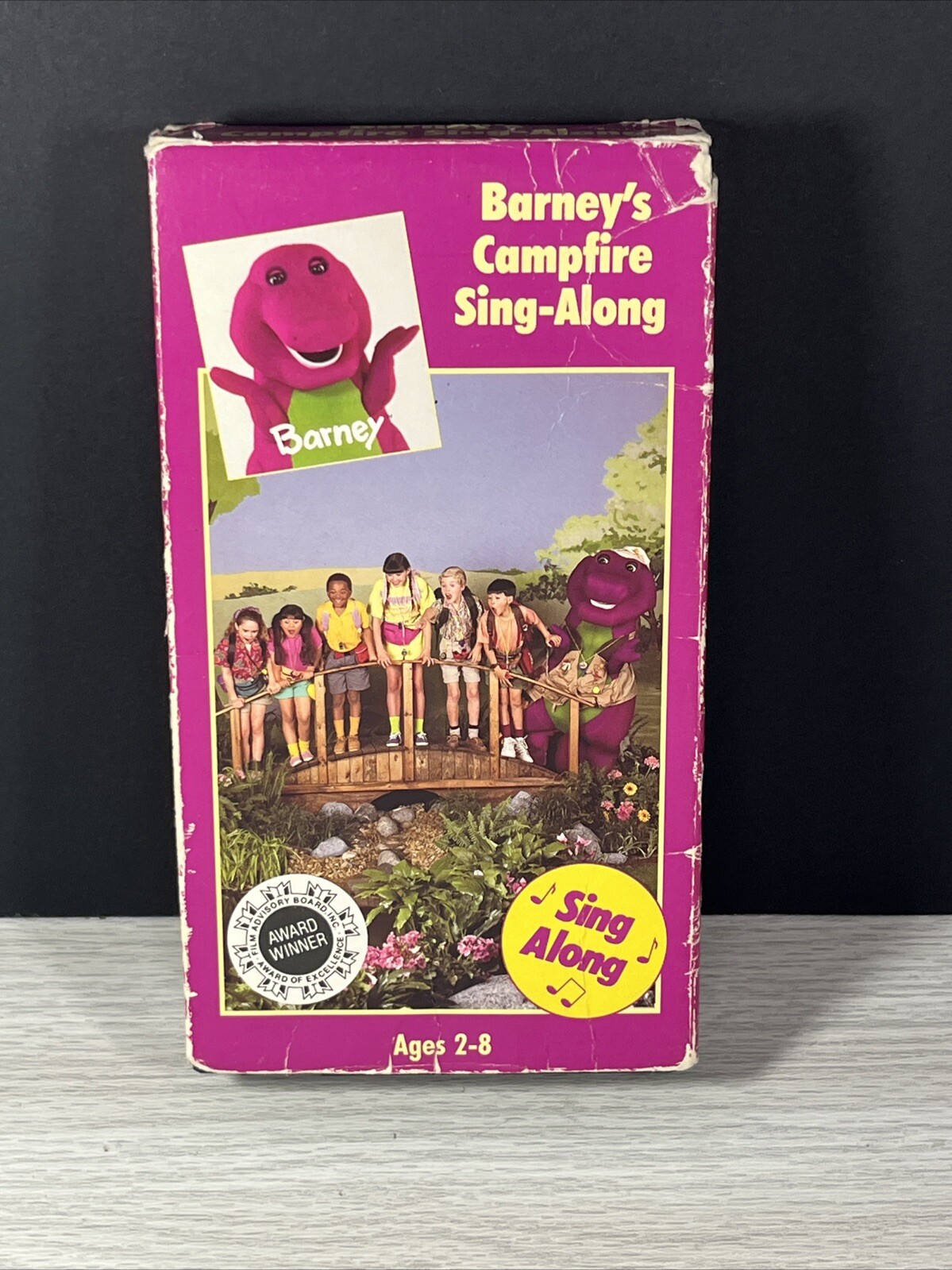 Barney - Barney’s Campfire Sing-Along VHS (1992) 45986980519 | eBay