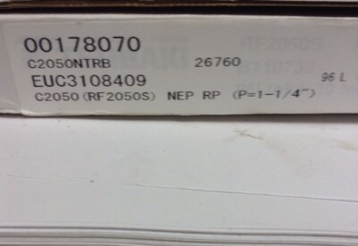 Tsubaki, C2050NTRB RF2050S,CONVEYOR CHAIN Pitch 1-1/4 Inch 96 Links | eBay