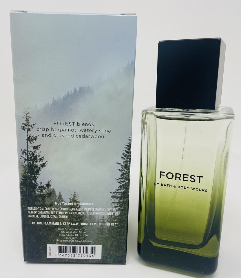 Bath & Body Works Men's Forest Cologne 3.4 oz. Spray New in Box | eBay