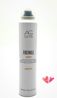 AG Hair Firewall Argan Shine & Flat Iron Spray 5 oz | eBay