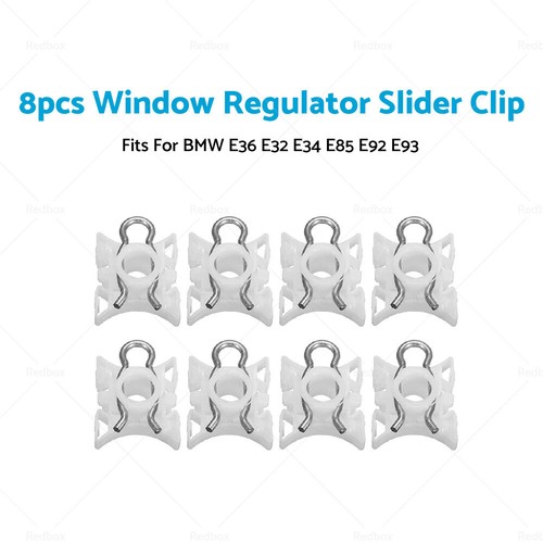 Window Regulator Slider Clip Guide Bush 8PCS Fit For BMW E36 E32 E34 E85 E92 E93 | eBay Australia