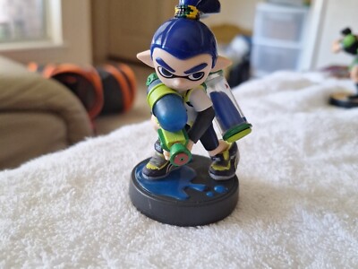 Inkling Boy Blue Nintendo Amiibo Splatoon Series | eBay