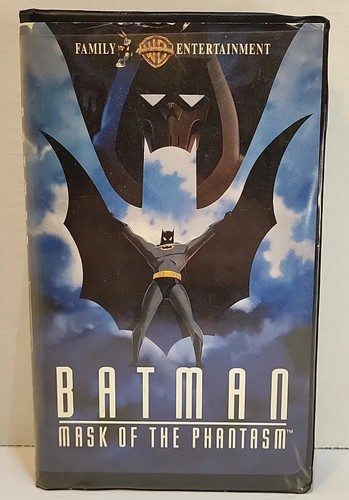 Batman Mask of The Phantasm (1994, VHS) DC Comics Animated Movie Joker ...