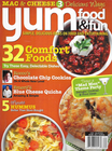Yum Food Fun Magazine 32 Comfort Foods Chocolate Chip Cookies Hummus ...