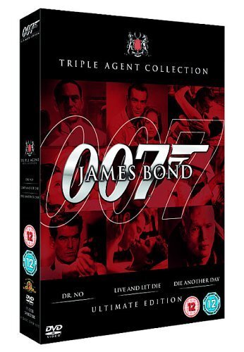 James Bond: Ultimate Red Triple Agent Collection (DVD) Halle Berry John ...