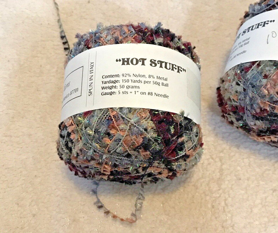Ironstone Yarns Yarn HOT STUFF Lot of 2 (150 yds ea) SDL | eBay
