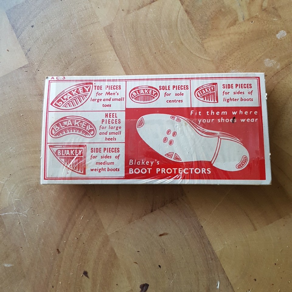 Cobblers Tools Shoe Repair Steel Segs Toe Protectors Blakeys 7 Pairs ...