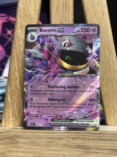 Banette ex 088/198 - Scarlet & Violet Base Set Double Rare - Pokémon ...