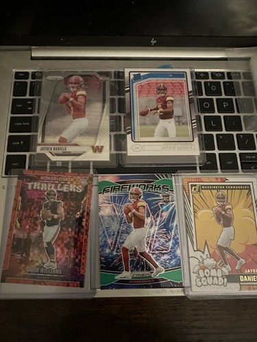 Caleb Williams Thrillers And Jayden Daniel's Rookie Card Lot | eBay