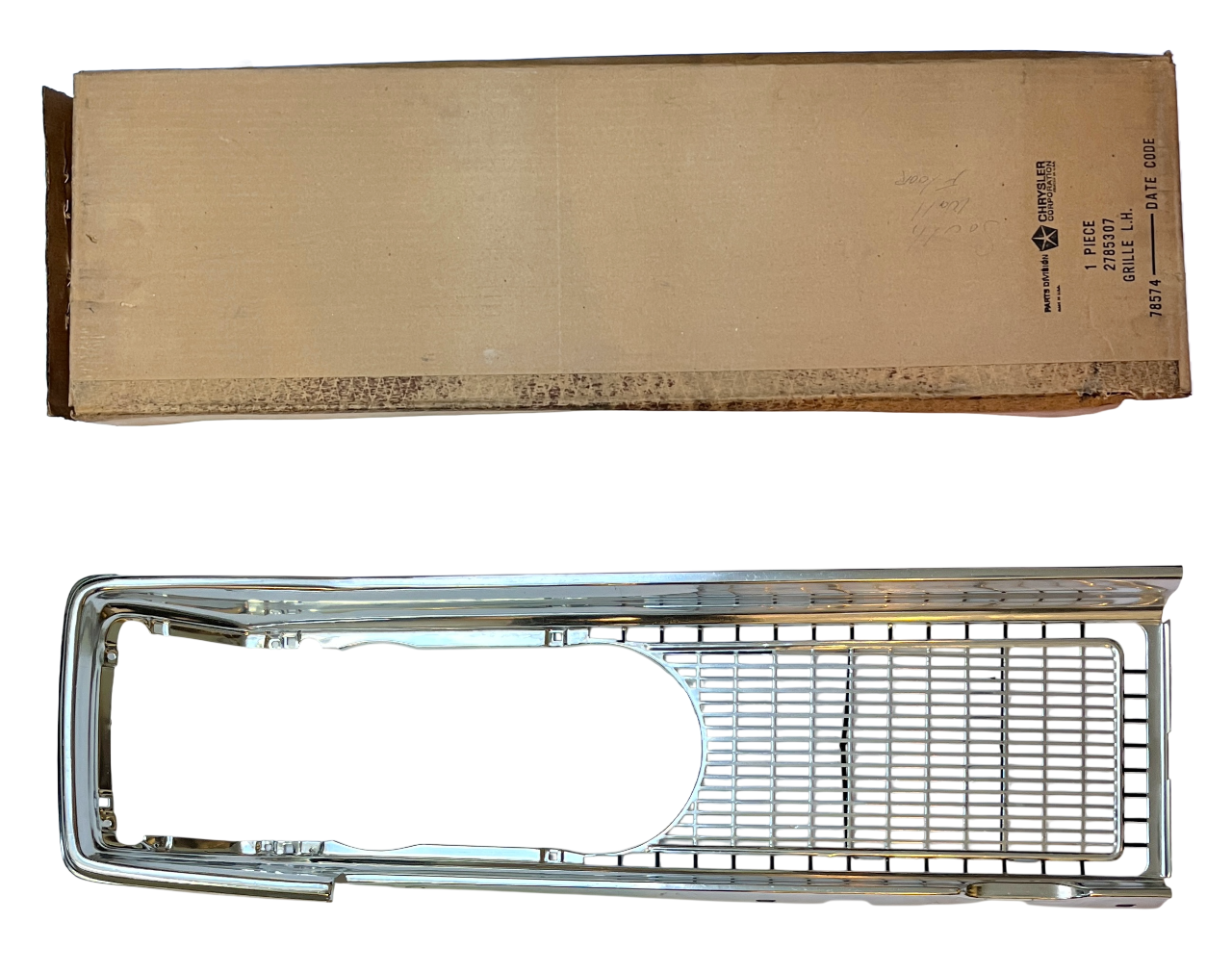 New Old Stock Left Hand Grille Assy. for 1966 Dodge Coronet Models ...