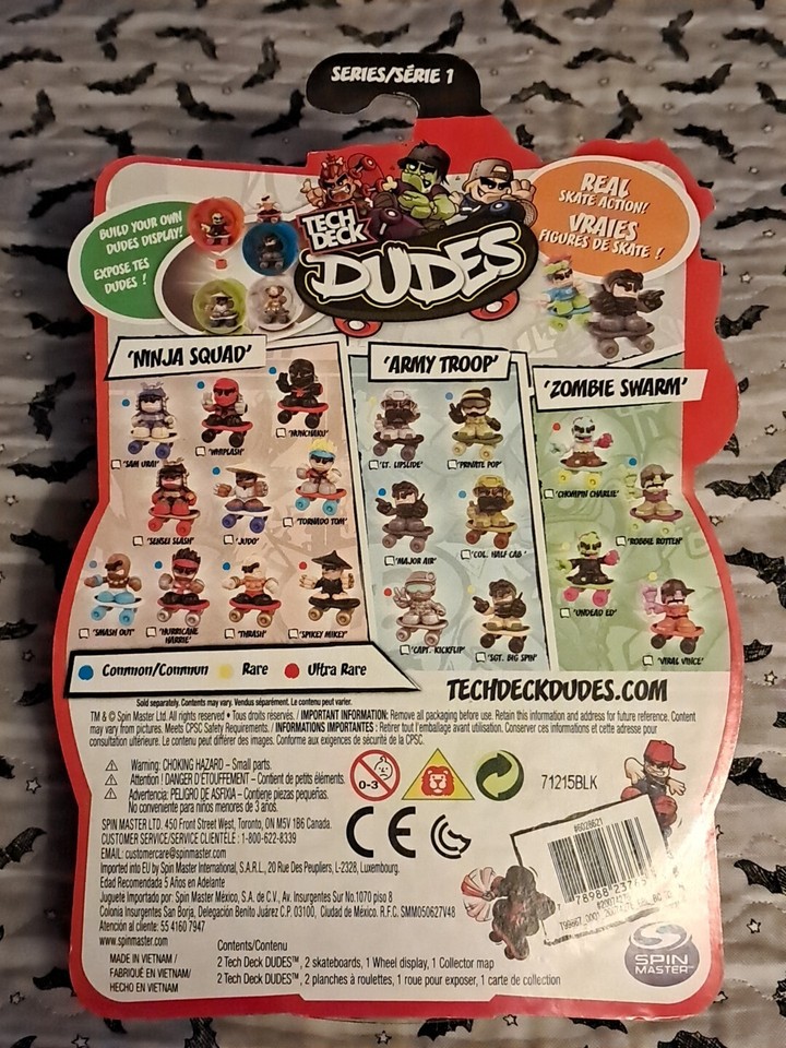 Tech Deck DUDES 2-Pack Series 1 including 1 Mystery Dude Factory Sealed | eBay